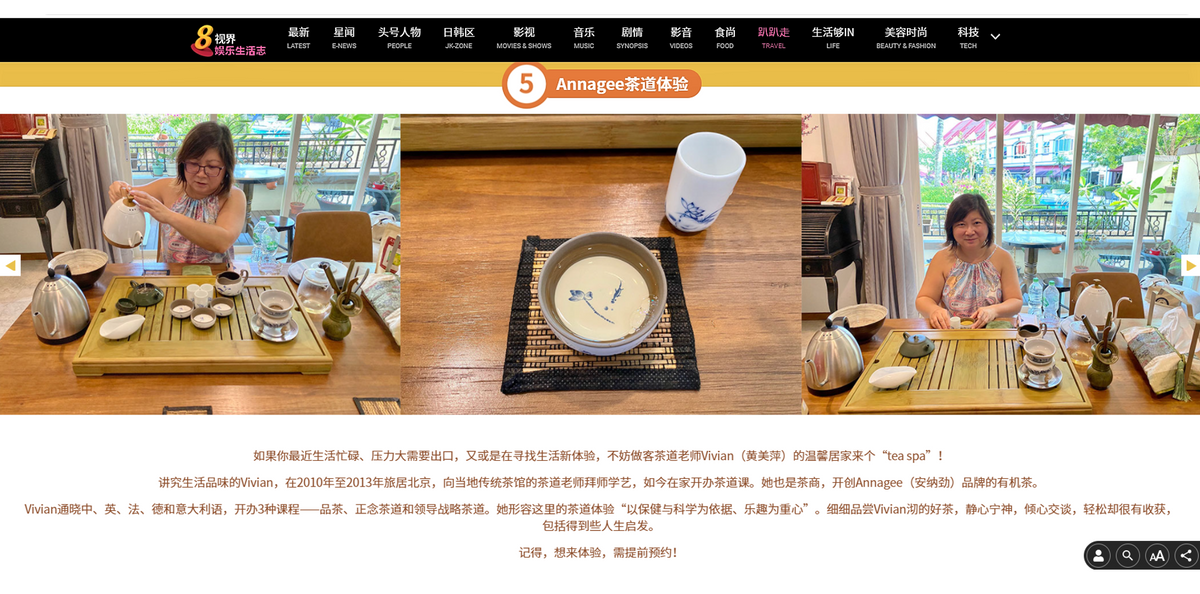 MediaCorp 8world – ANNAGEE